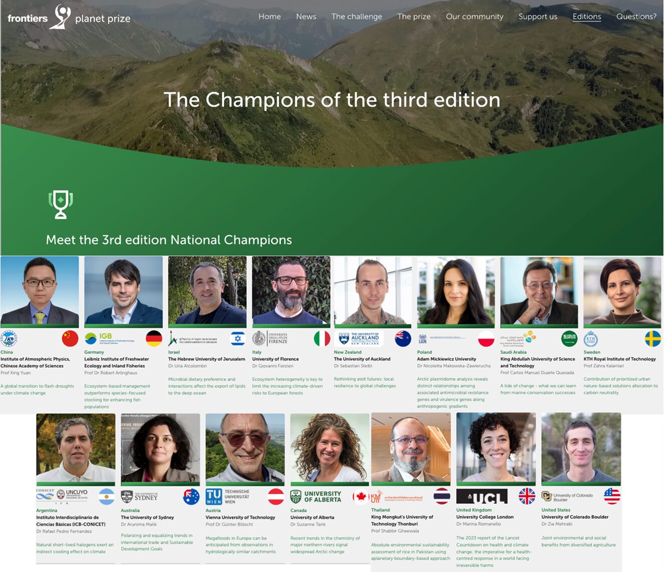 Prof. Shabbir H. Gheewala Named Thailand’s National Champion for the ...